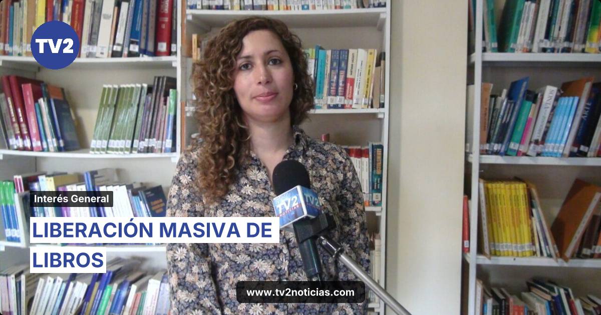 LIBERACIÓN MASIVA DE LIBROS | Interés General | TV2 Noticias | Ushuaia ...